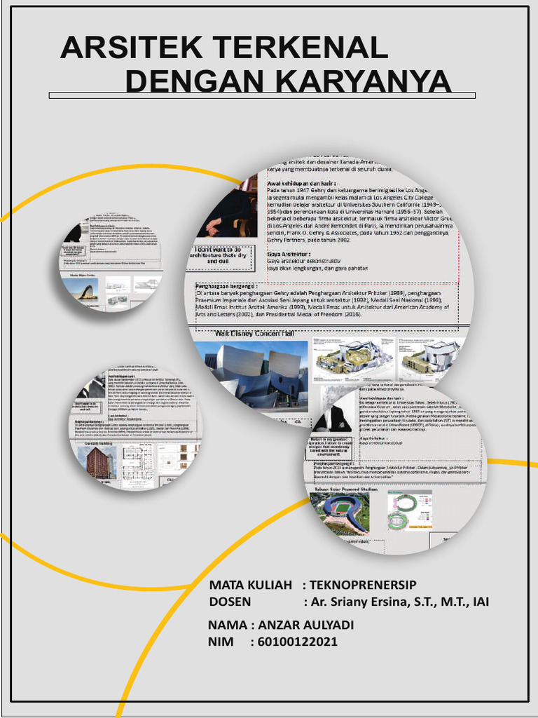 Anzar Aulyadi - 60100122021 - List Arsitek-Dikompresi | PDF