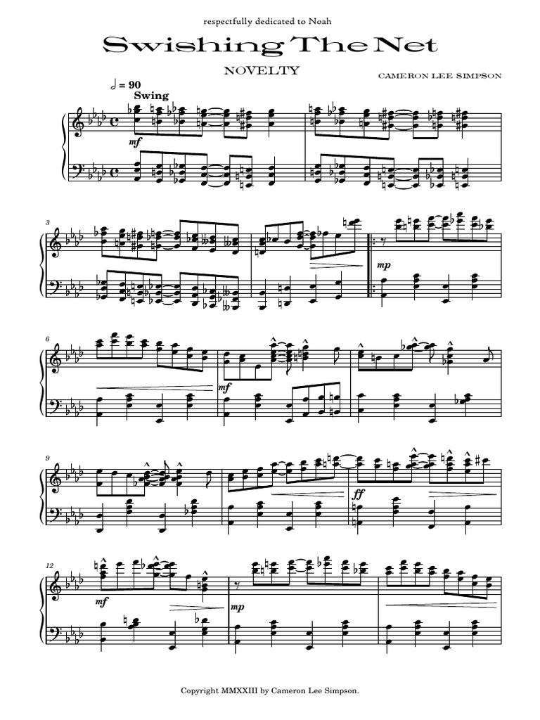IMSLP857872-PMLP1349480-Swishing The Net | PDF