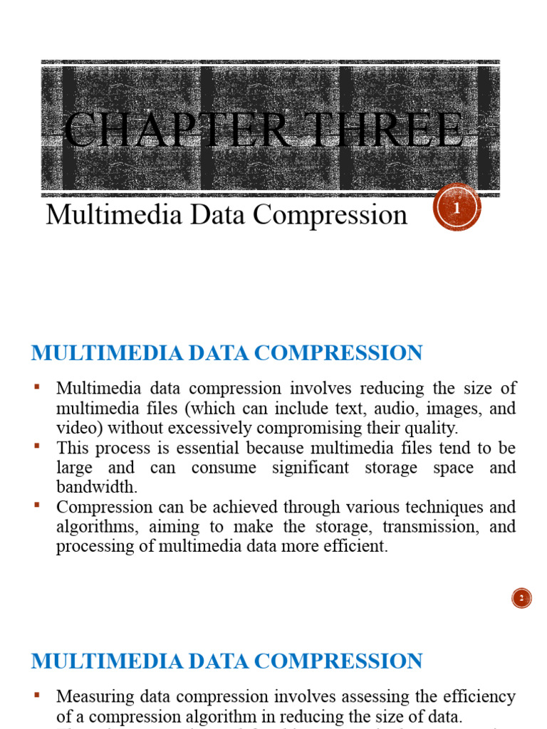 Chapter 3 | PDF | Data Compression | Digital Audio