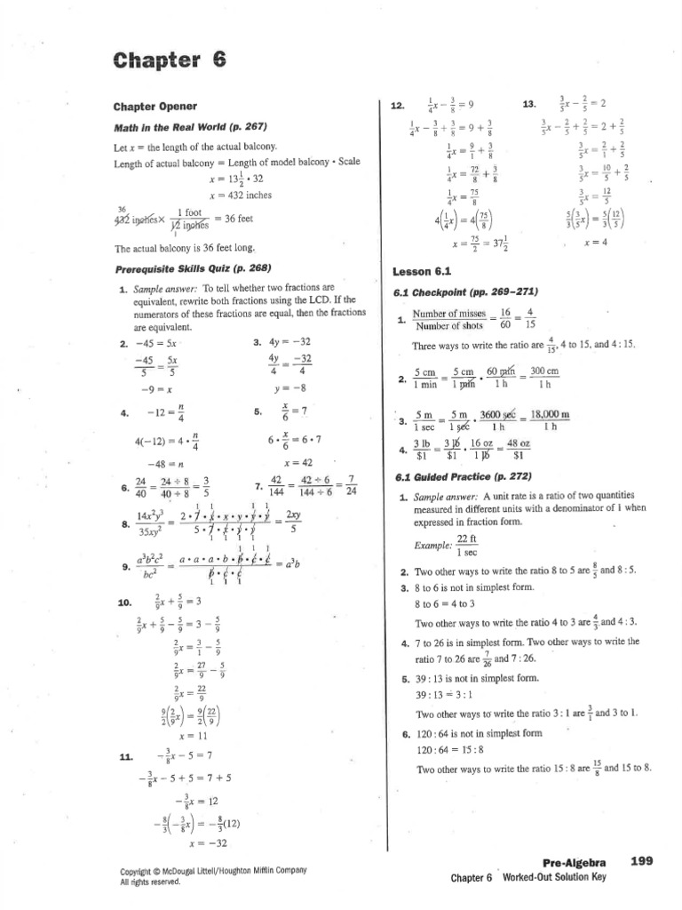 Chapter 6 Worked Out Solutions | PDF