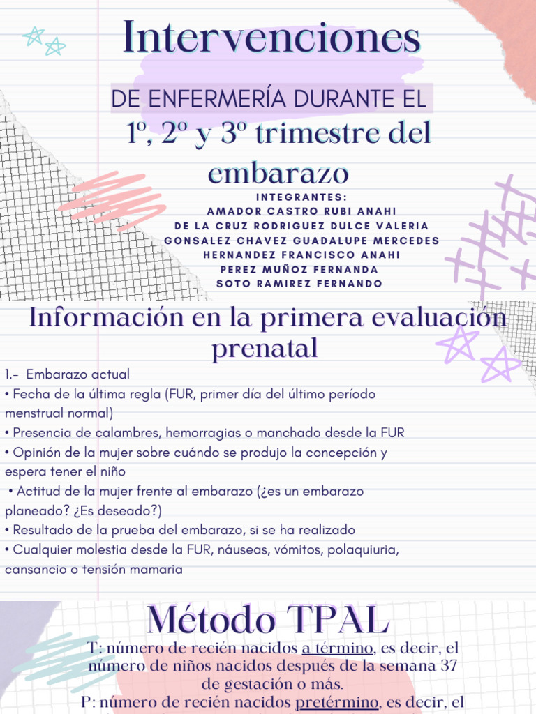 Presentación Libreta Aesthetic Lila Pastel | PDF | El embarazo | Parto
