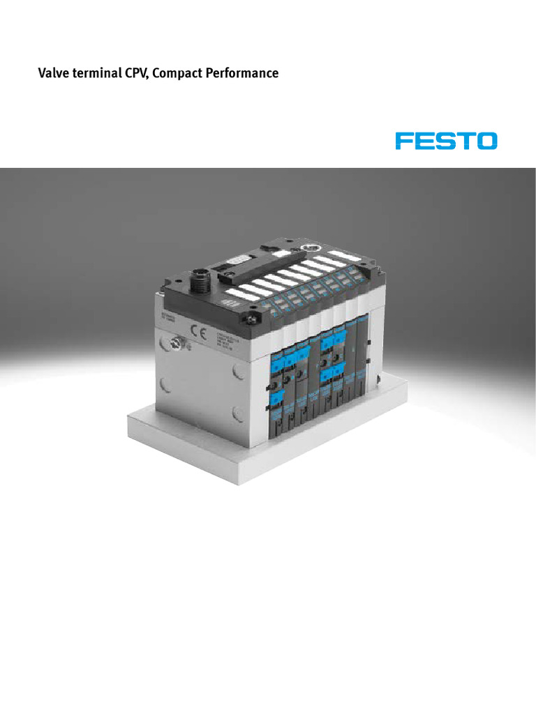 Valve Terminal CPV, Compact Performance | Download Free PDF ...