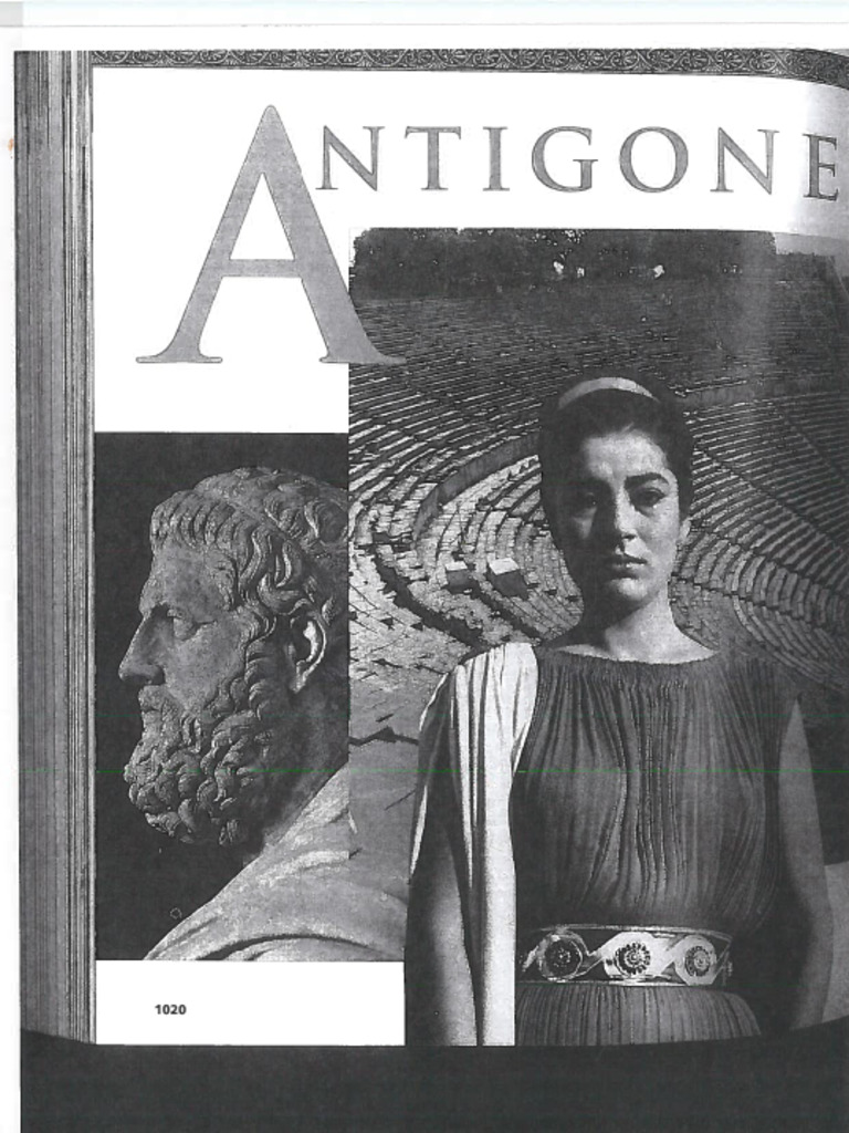 Antigone | PDF | Sophocles | Boeotian Mythology