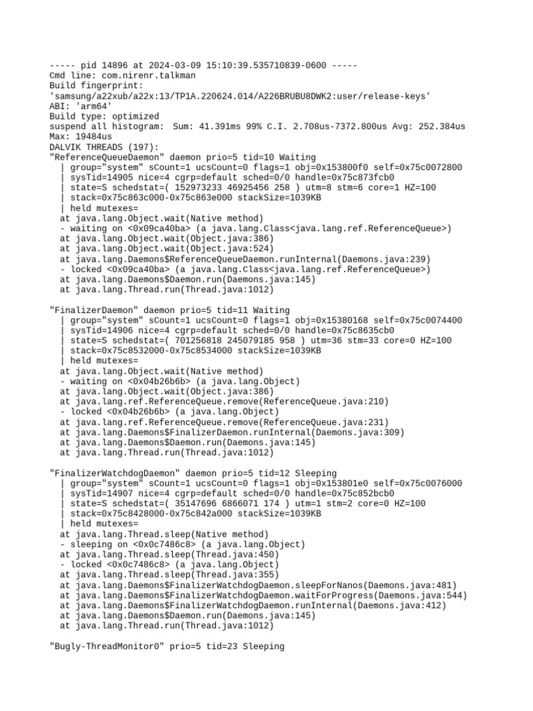 Android App Performance Analysis | PDF | Java (Programming Language ...