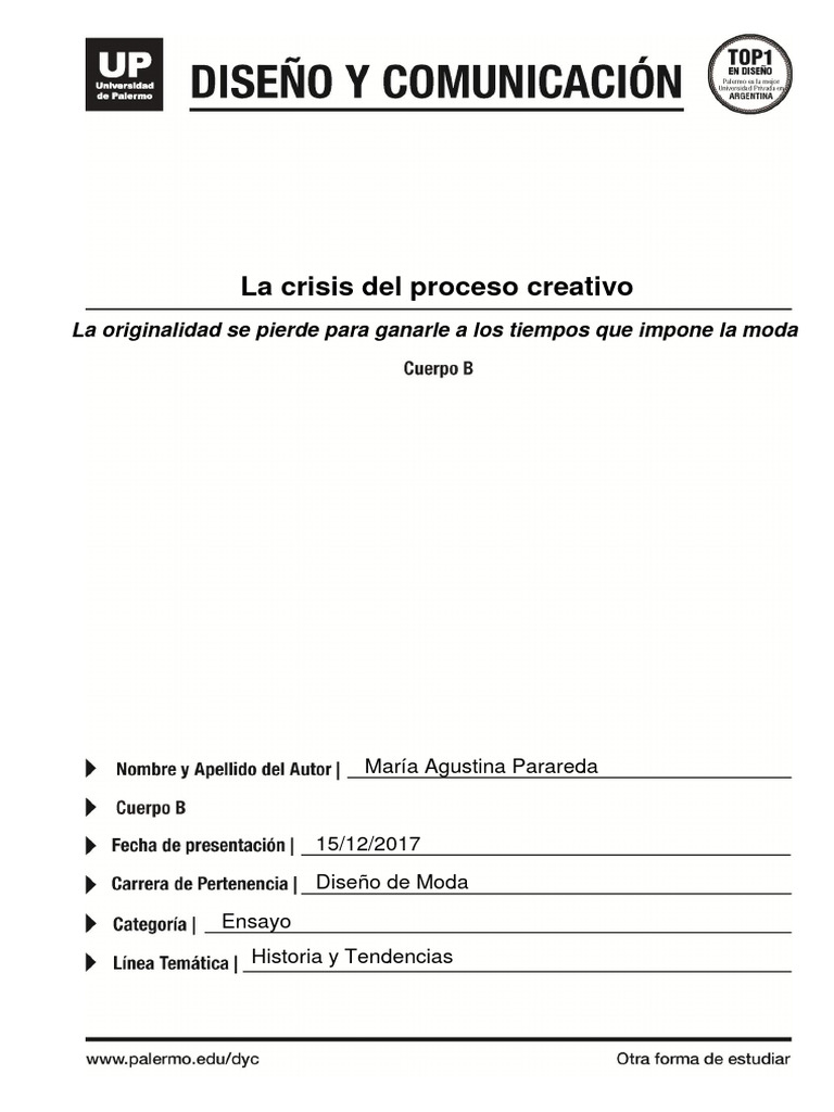 UP El Proceso Creativo | PDF | Creatividad | Diseño