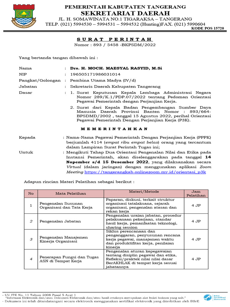 Surat Edaran Sekda | PDF Surat Edaran Sekda | PDF