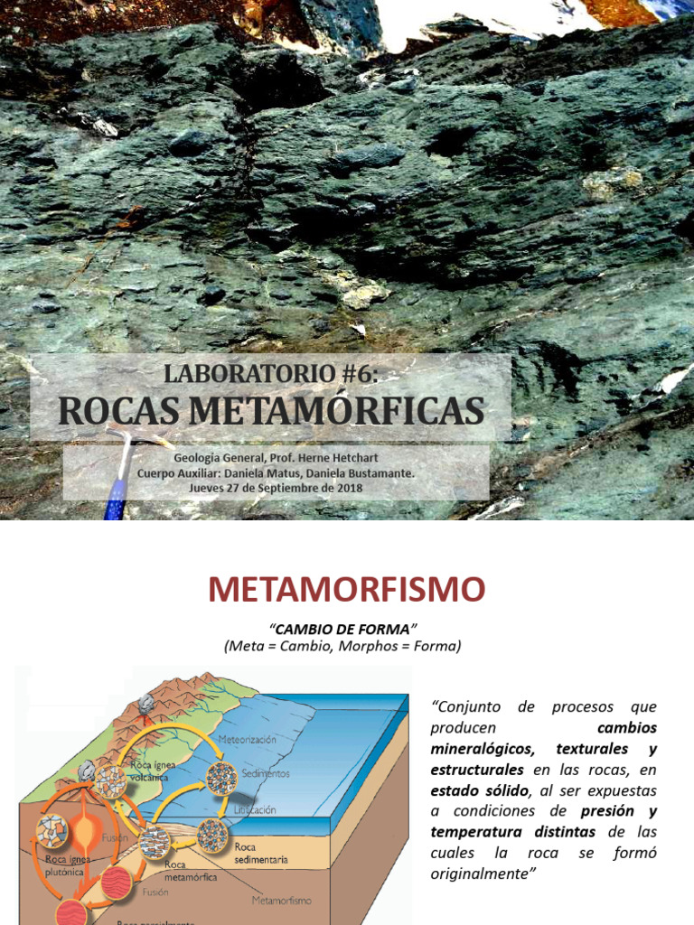 Lab 6, Rocas Metamórficas | PDF