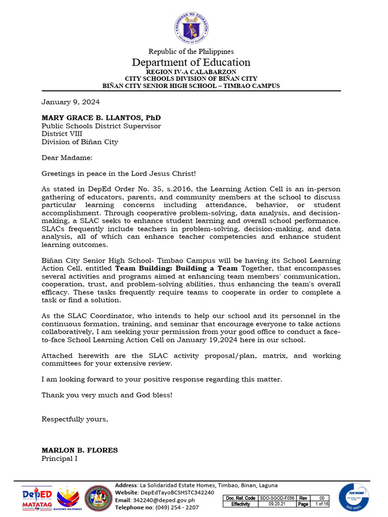 Slac Spta Tasc January Updated | PDF | Team Building | Organizational ...