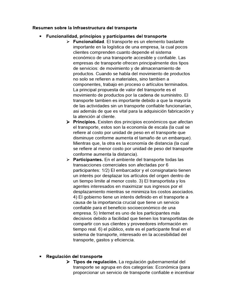3RA. SEMANA CLASE ASINCRONICA. Práctica Individual. Ensayo "Los Modos y Medios Del Transporte ...