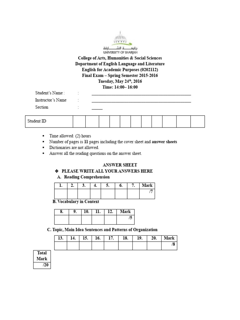 Final Exam Practice #2 | PDF