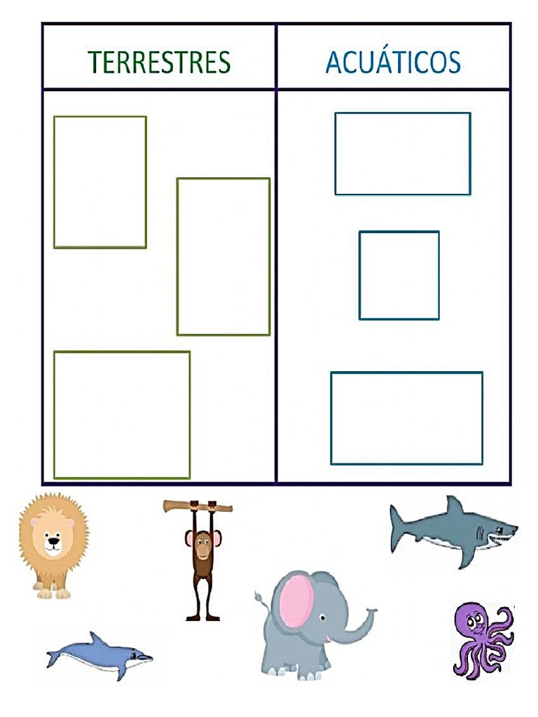 Animales y Su Hábitat | PDF