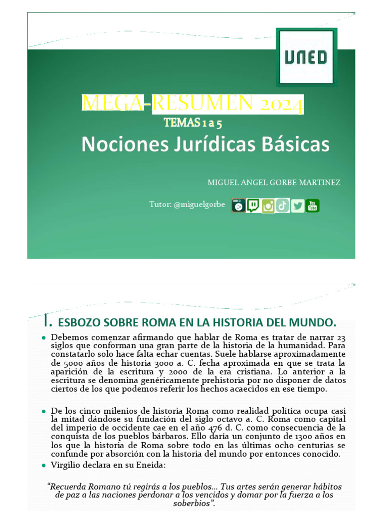 Mega Resumen 1 Al 5 | PDF | Justicia | Crimen y violencia