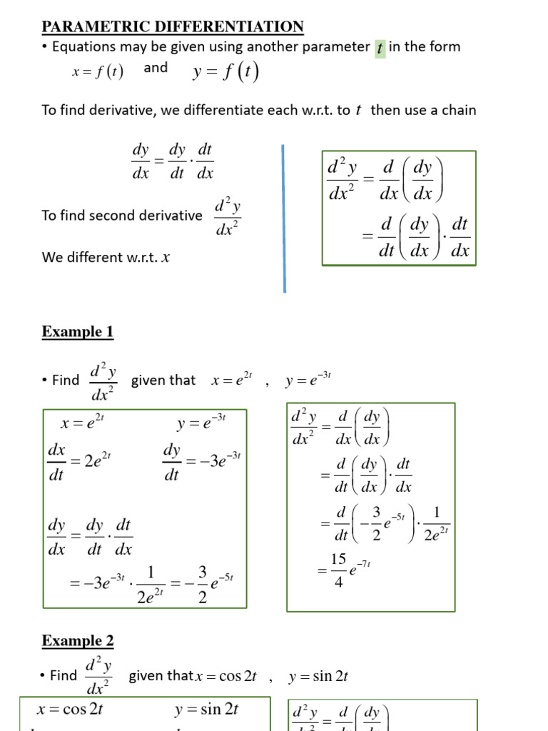 L2-Parametric and Implicit Differentiation | PDF | Algebraic Geometry ... L2-Parametric and Implicit Differentiation | PDF | Algebraic Geometry ...