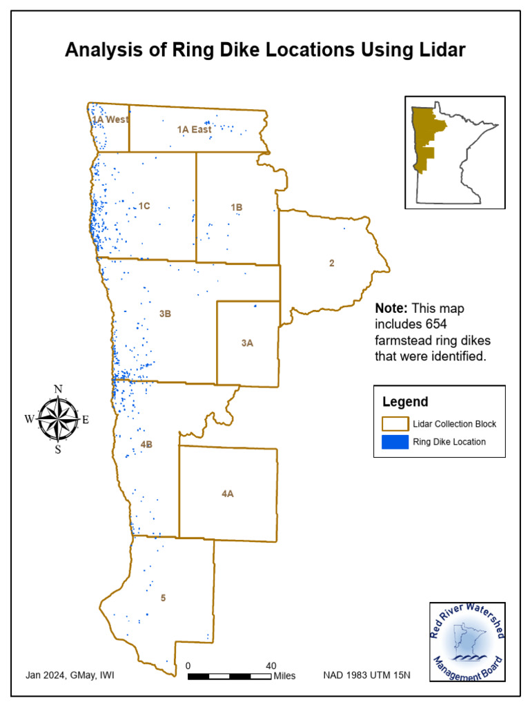 2021 Ring Dike Map Using LiDAR | PDF