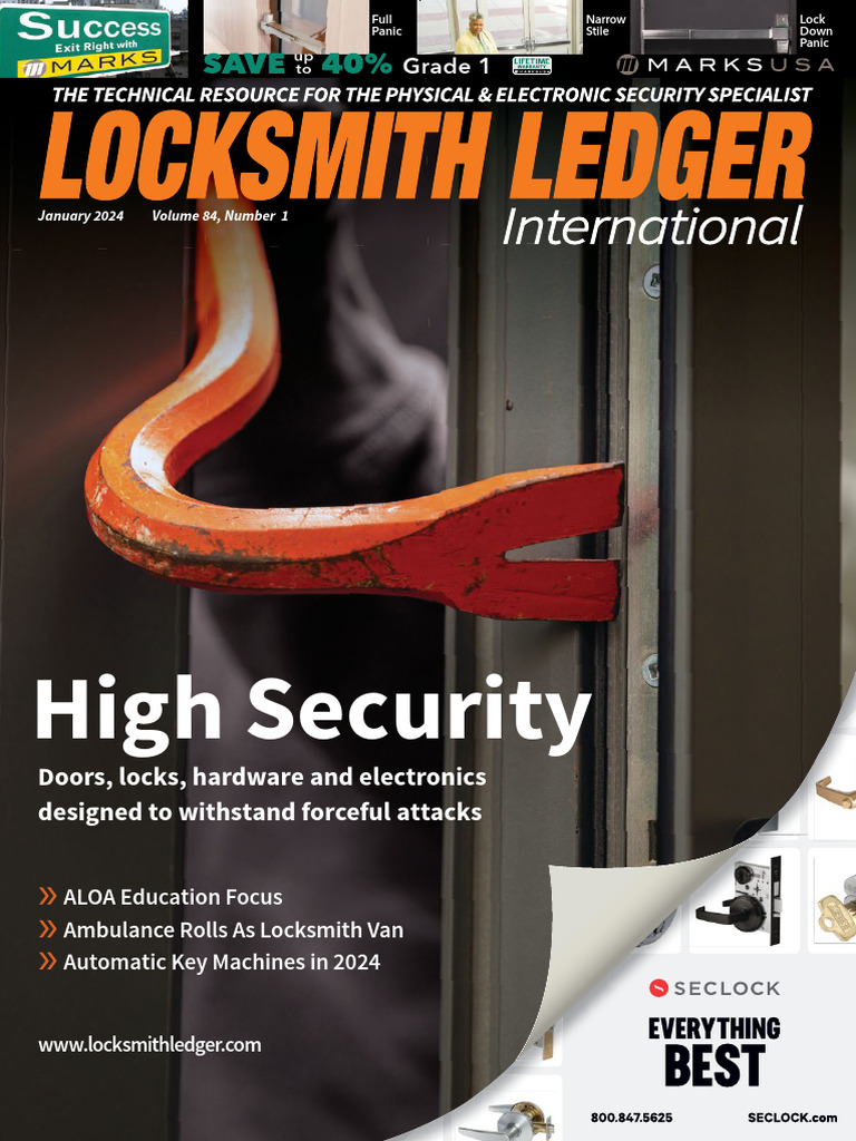 Locksmith Ledger International - January 2024 | PDF | Door | United ...