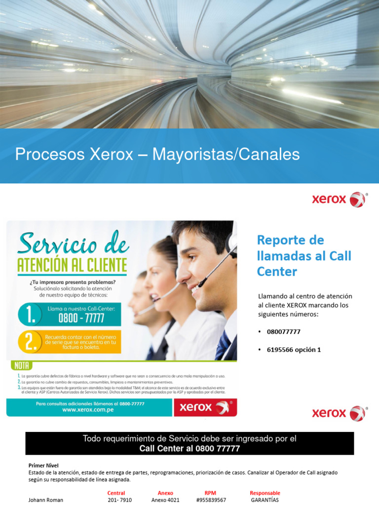 Procesos Xerox | PDF