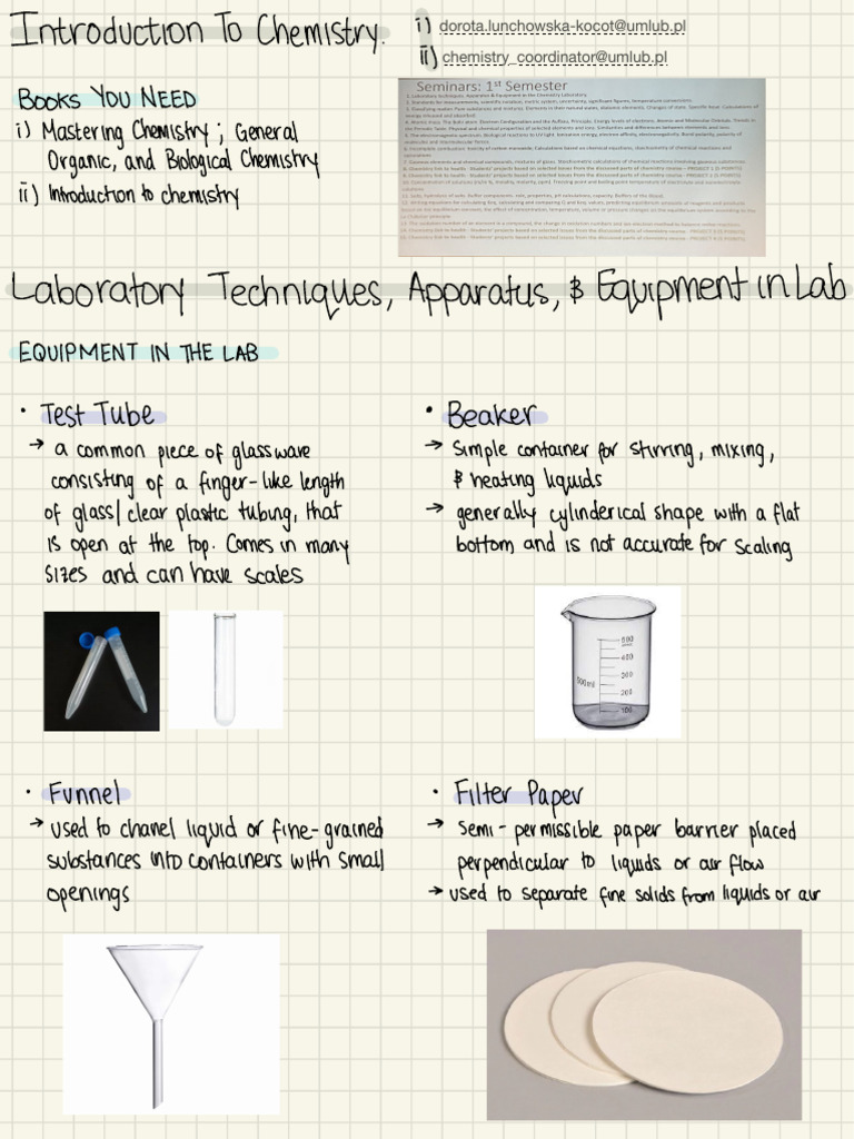 Lab Equipment | PDF | Ph | Chemistry