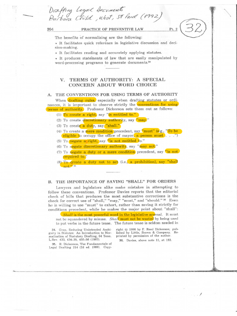 Drafting Legal Documents | PDF