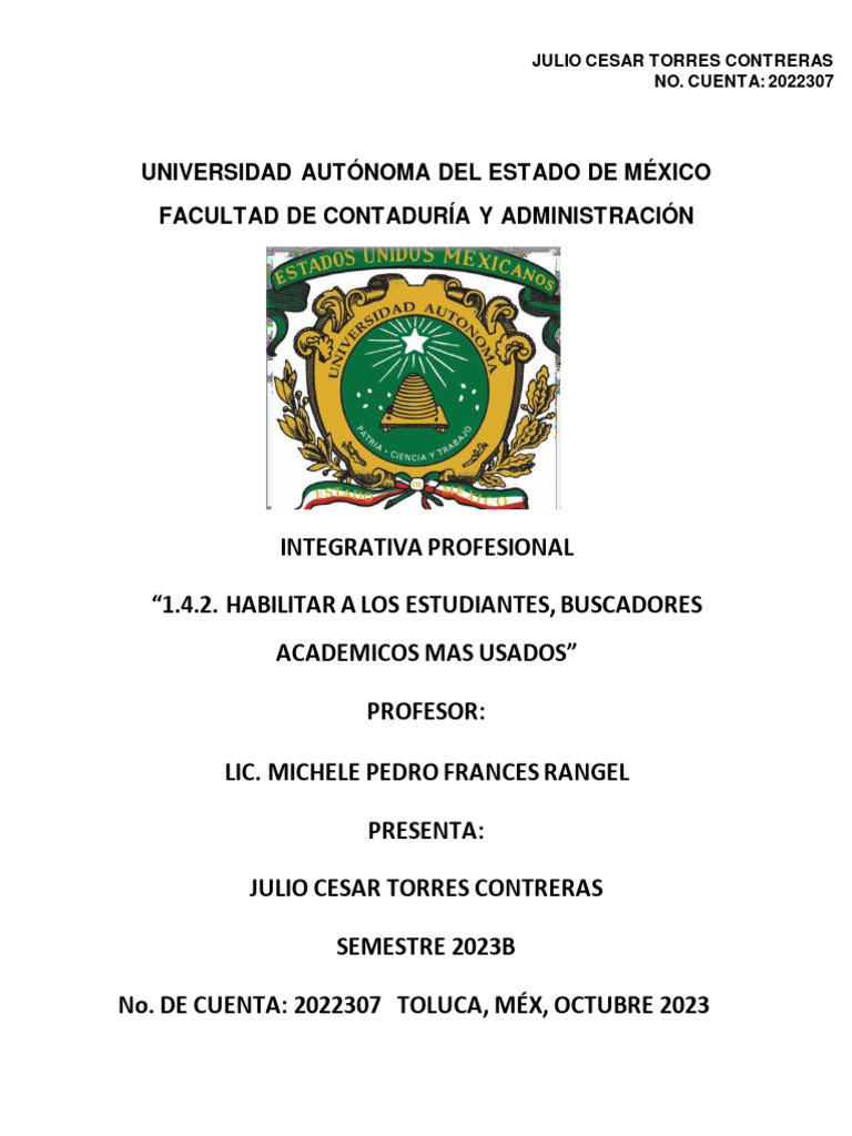 Buscadores Academicos Mas Usados | PDF | Sitios web | ciberespacio