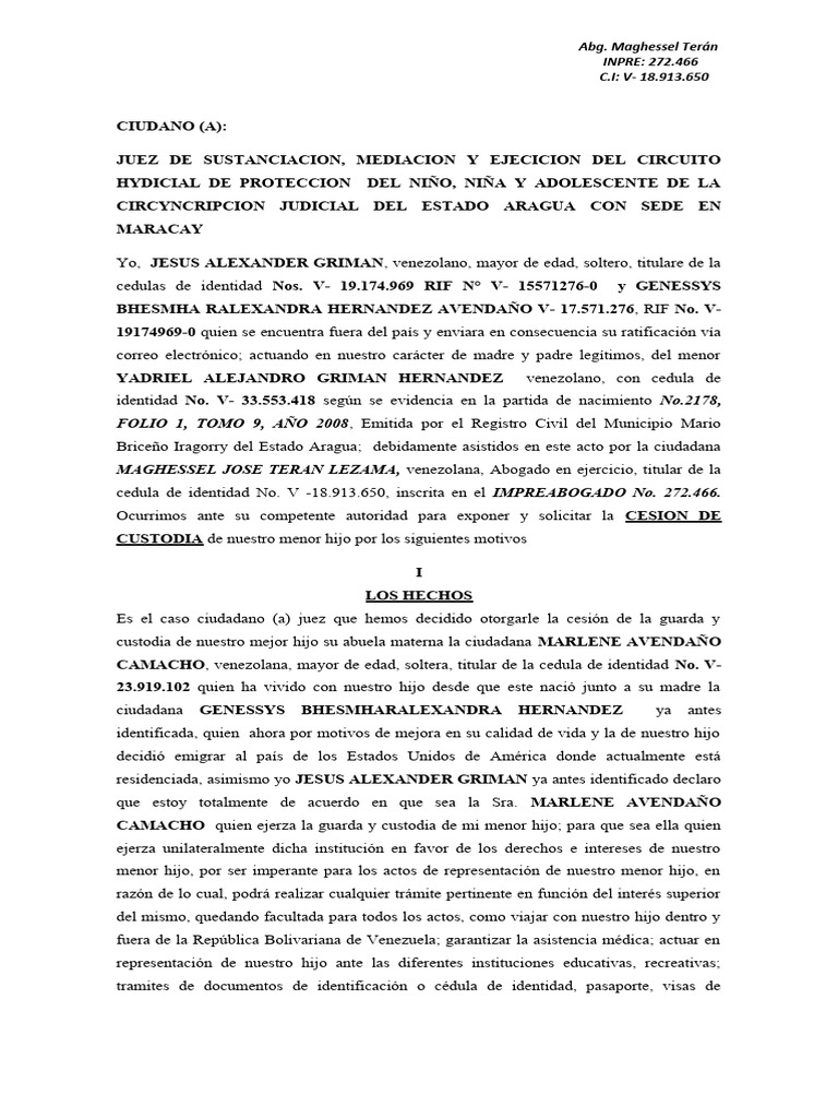 MARLENE | PDF | Documento de identidad | Justicia