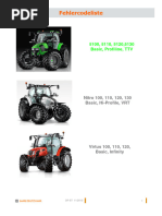 DEUTZ Trouble Code List EMR4 14.11.2014 | PDF