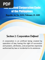 Revised Corporation Code Reviewer | PDF | Stocks | Corporations