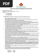 Exam Room Incident Log FINAL | PDF