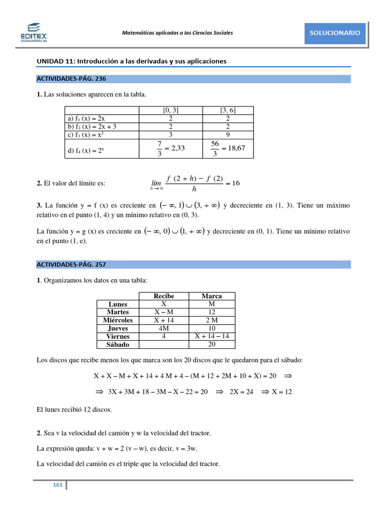 Tema 11 Introduccion A Las Derivadas y Sus Aplicaciones 1 | PDF | Sistema de coordenadas ...
