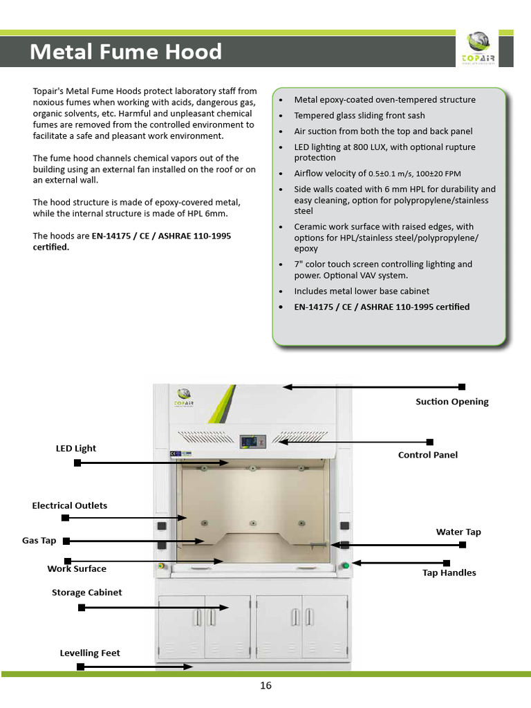 Metal Fume Hood 1 | PDF | Materials | Building Engineering