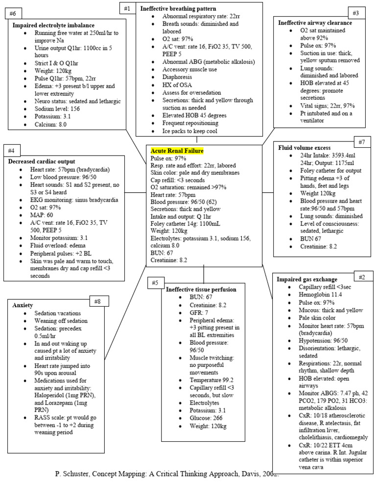 CC Complex Concept Map | PDF | Breathing | Heart