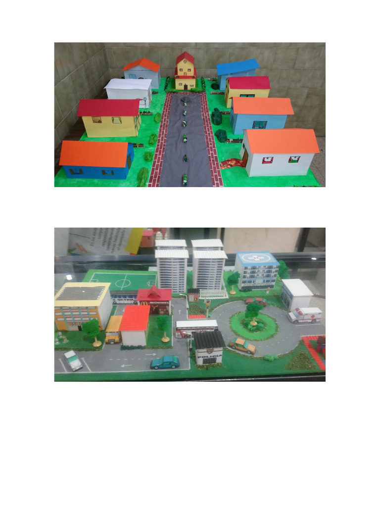 Ejemplo de Maquetas Clase Tecnologia | PDF