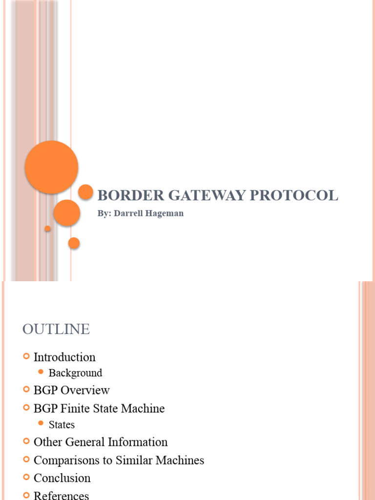 Understanding Border Gateway Protocol (BGP) | PDF | Routing | Router ...