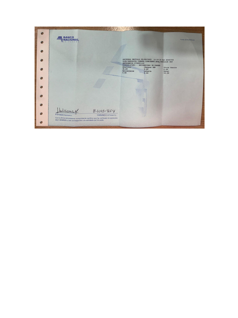 Comprobante De Pago Pdf