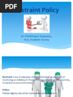 Physical Restraint Monitoring Form | PDF | Health Care | Medicine