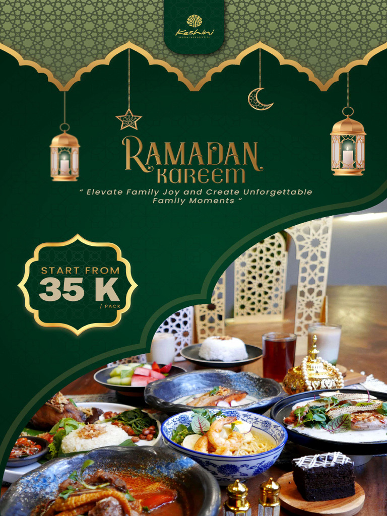 Menu Ramadhan Keshini 2024 | PDF