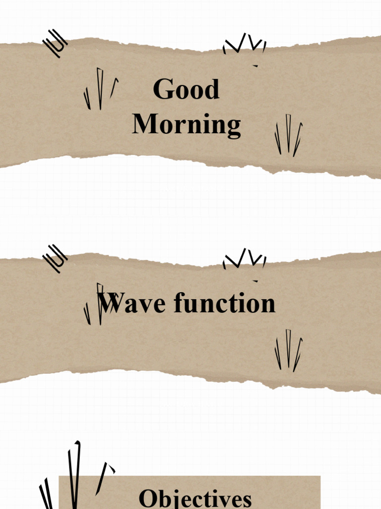 Modern Physics Wavefunction Pdf