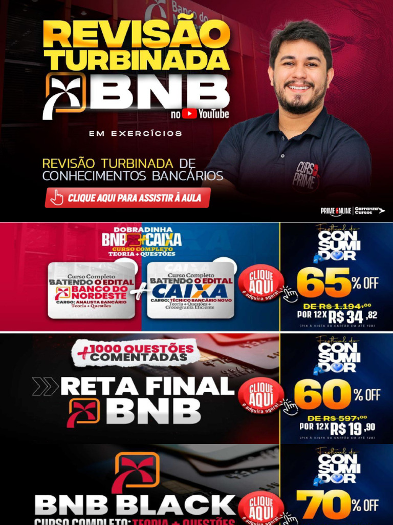 Simulado BNB | Download grátis PDF | Cheque (banco) | Nota promissória ...