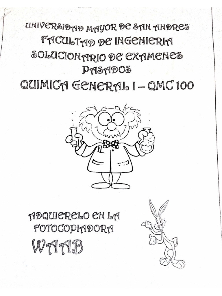 2do Parcial QMC 100 | PDF