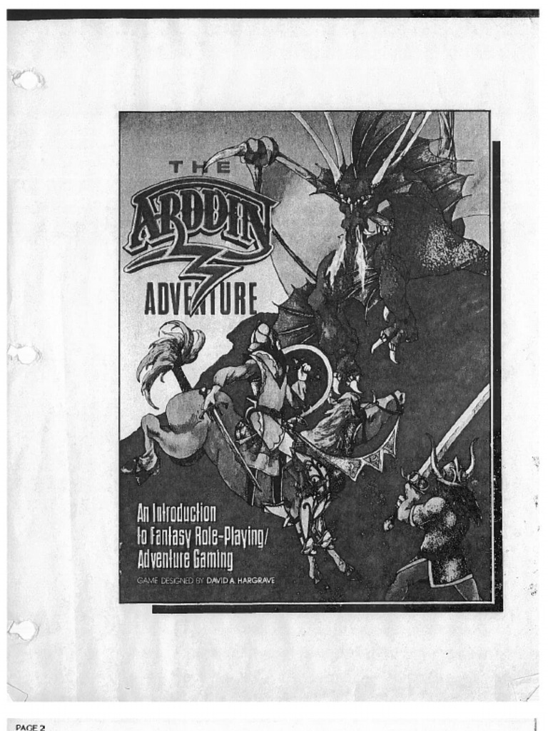 A Arduin Adventure | PDF