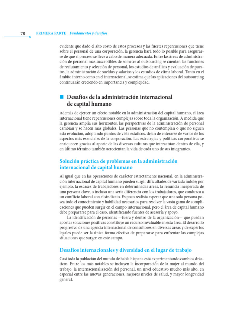 Desafios Del Capital Humano RH | PDF | Capital humano | Gestión de recursos humanos