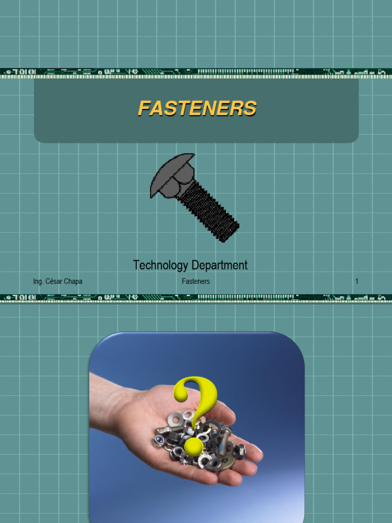 Fasteners | PDF | Screw | Building Materials