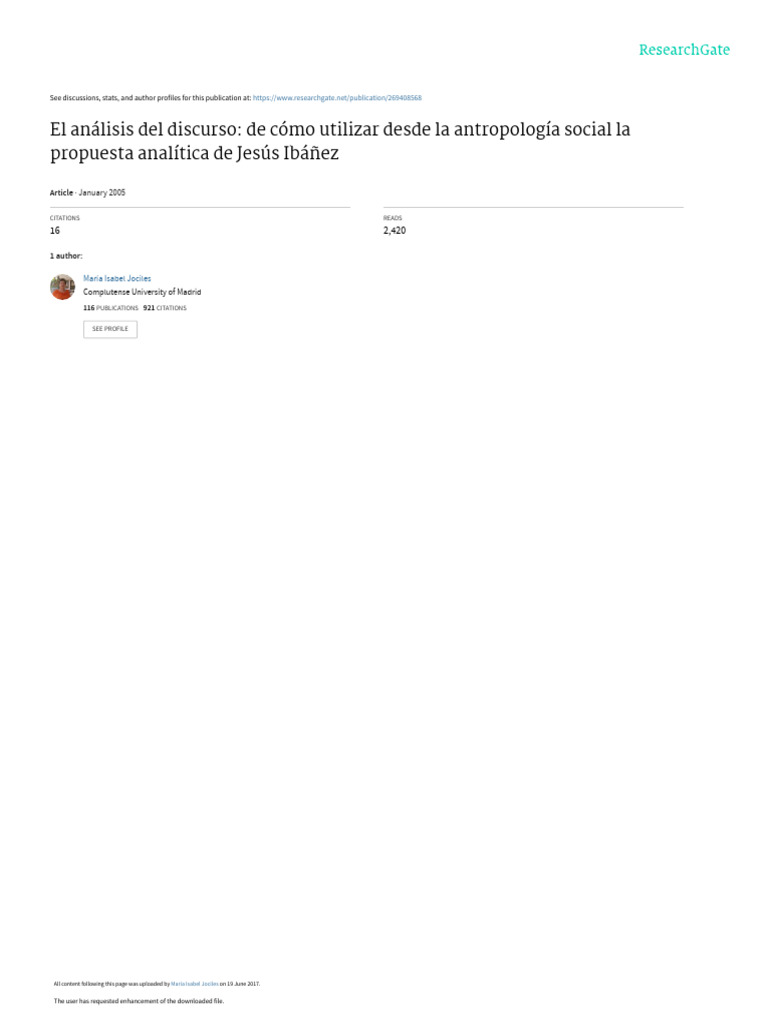 Ava 2005 | PDF | Metáfora | Semiótica