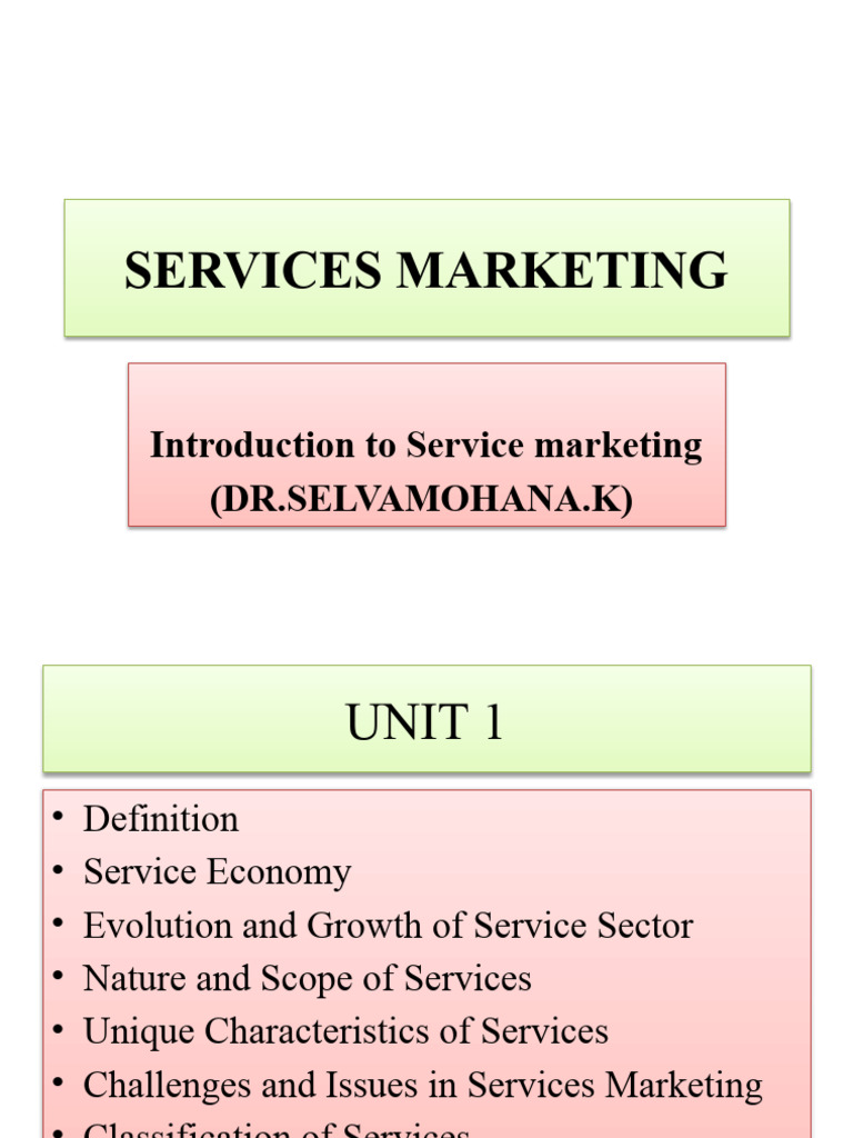 SM Unit 1 | PDF | Marketing | Product (Business)