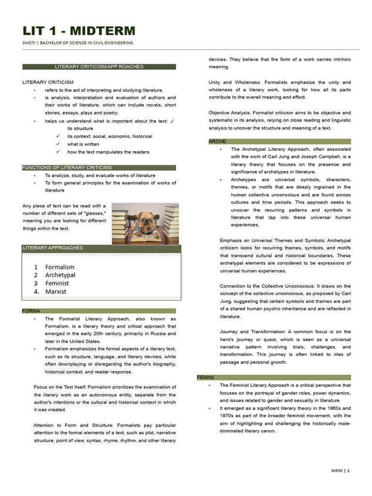 Lit 1 Midterm | PDF | House Of Tudor | Karl Marx