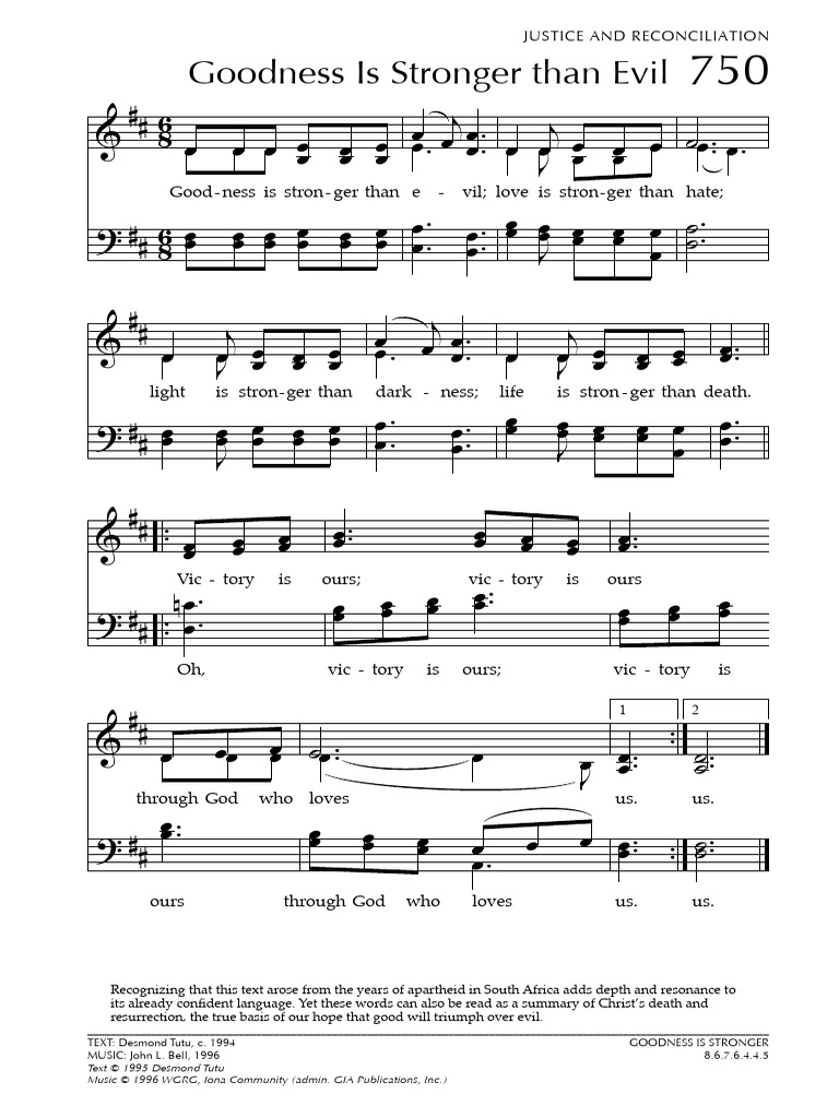 750-Goodness Is Stronger Than Evil | PDF | Christian Belief And ...