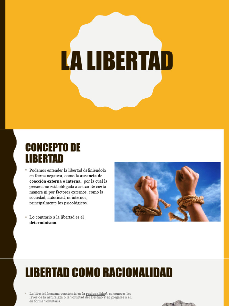 Conceptos Clave de la Libertad Humana | PDF | Libertad | Existencialismo