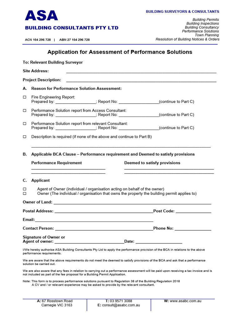 Application For Performance Solution | PDF | Government