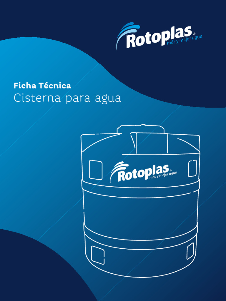 Ficha Tecnica Cisterna Par Agua 2800 L | PDF