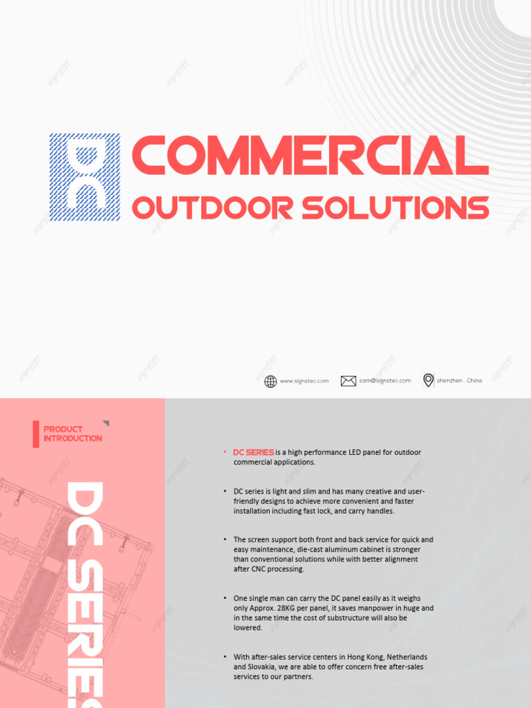 114 - DC Product Introduction | PDF | Electrical Wiring | Manufactured ...