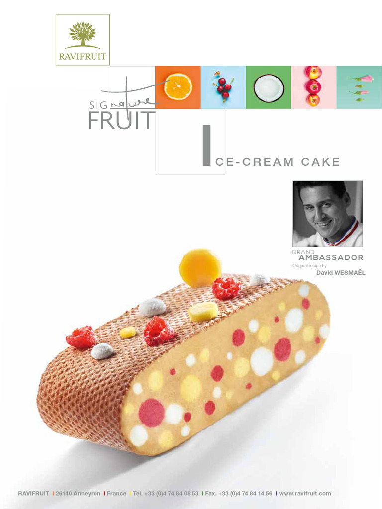 Entremets Ice Cream David | PDF | Cream | Ice Cream